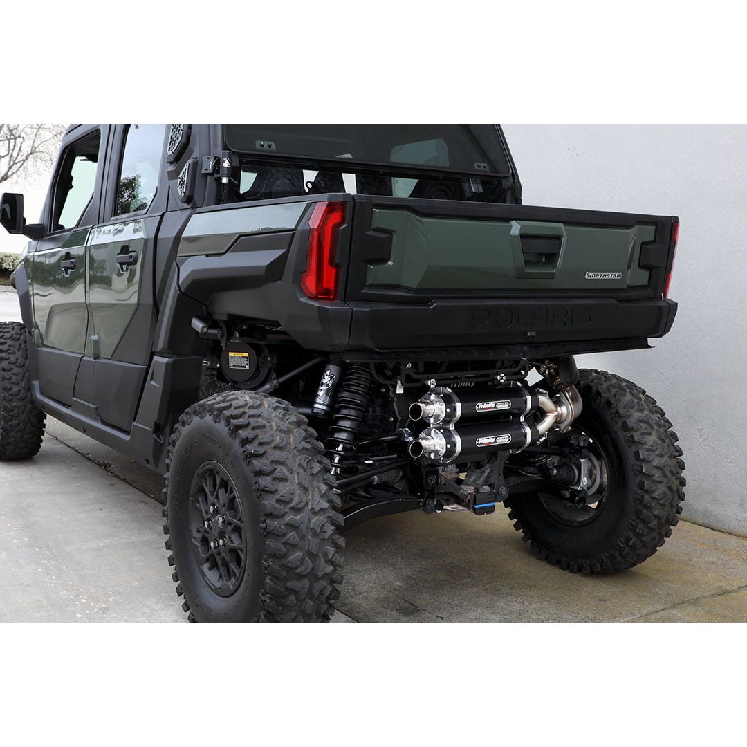 Trinity Racing - 2024+ Polaris Xpedition Stage 5 Dual Exhaust - Black ...