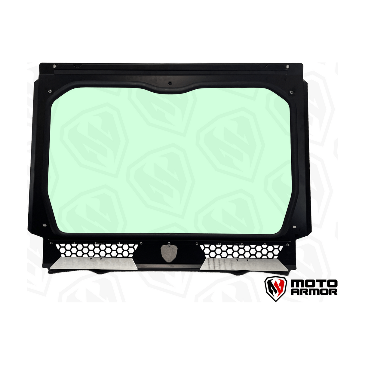 Moto Armor Polaris Pro R 4 20l Full Glass Windshield 4 Seat Onl