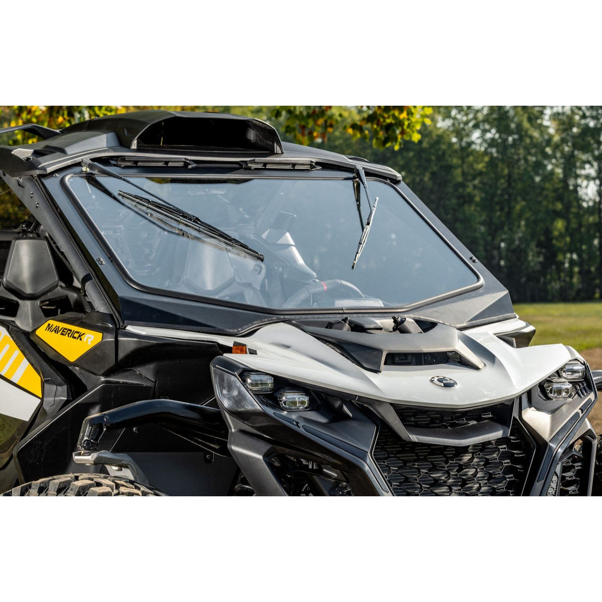 SuperATV - 2024+ Can-Am Maverick R Glass Windshield – UTV Parts Guy