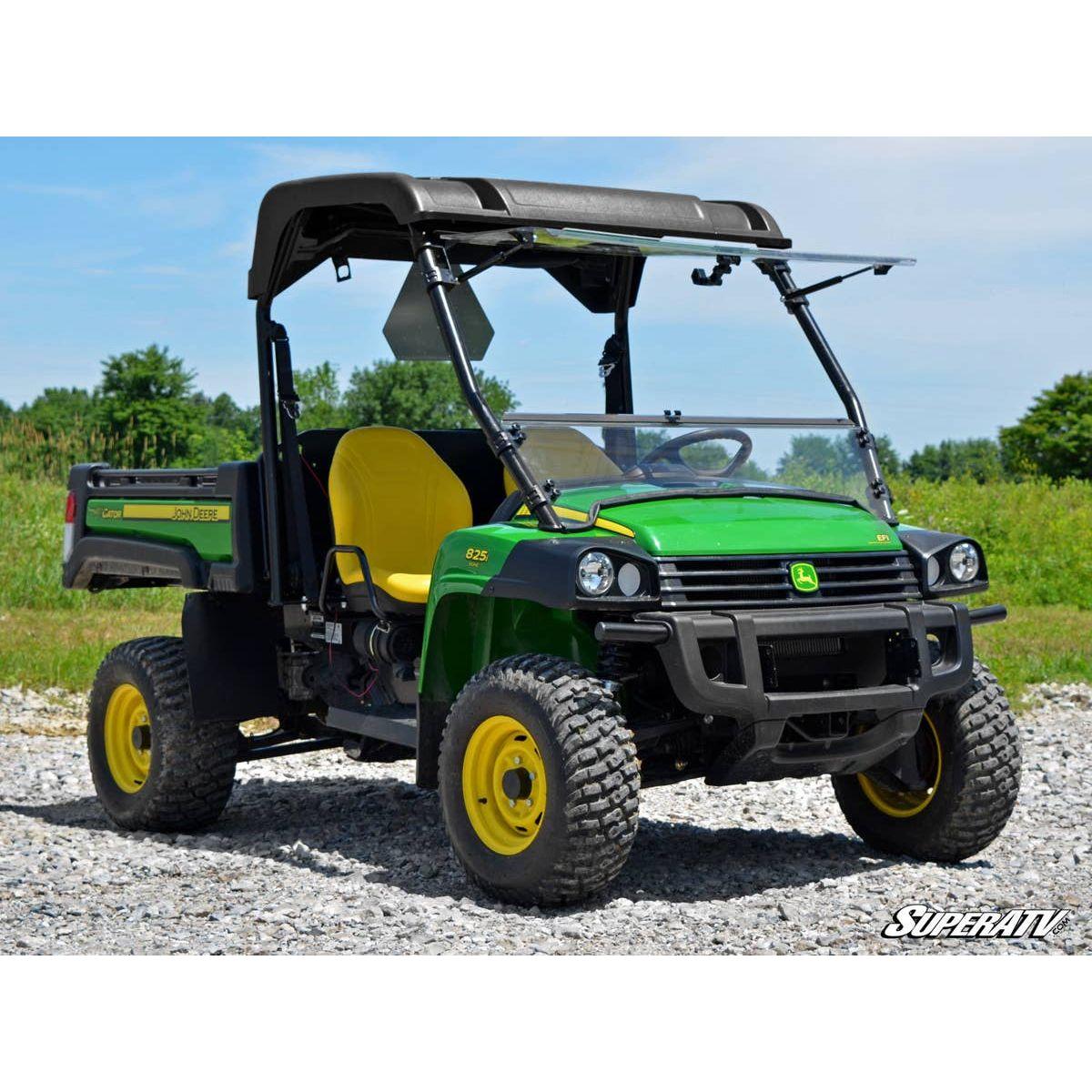 SuperATV John Deere Gator Scratch Resistant Flip Windshield – UTV Parts Guy