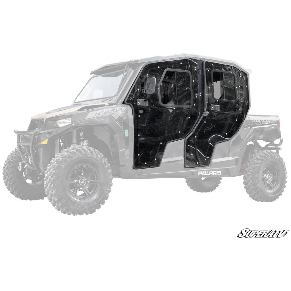 SuperATV 2020+ Polaris General XP Scratch Resistant Full Cab Doors ...
