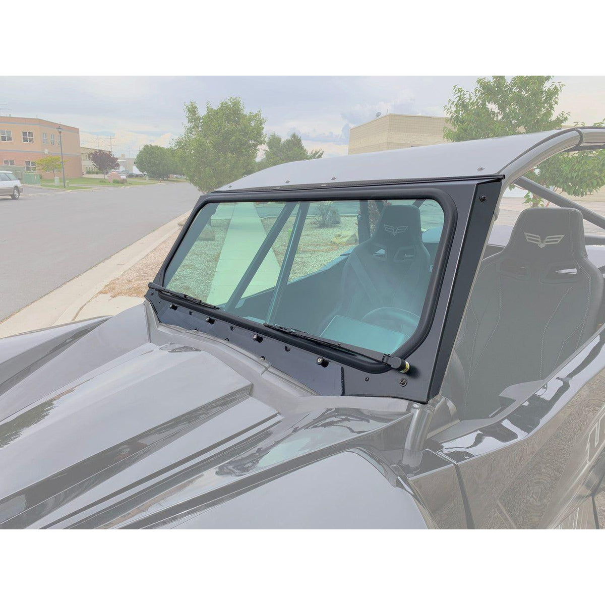 2018-2023 Wildcat XX Vented Glass Windshield with Wipers – UTV Parts Guy