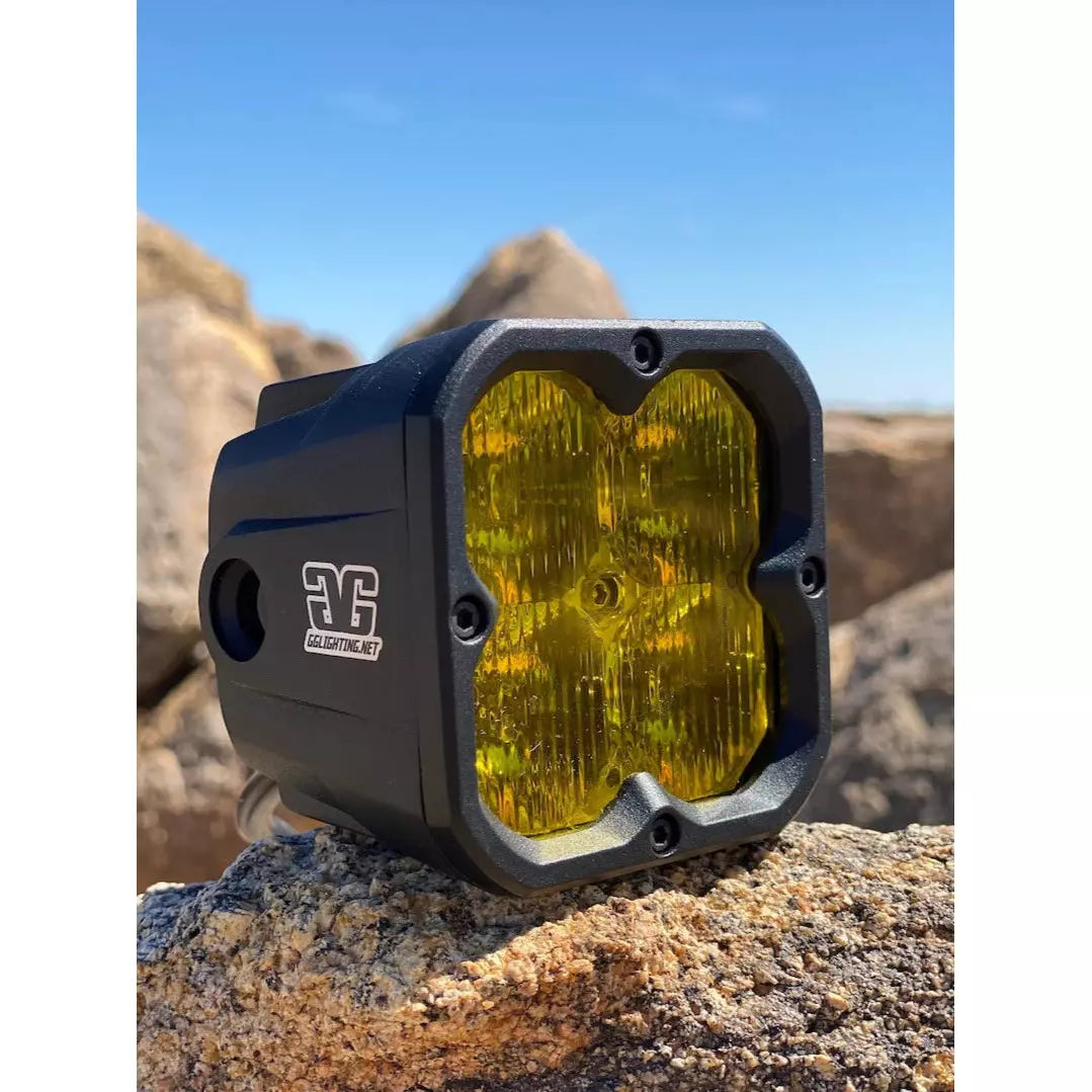 AMBER RACE SERIES OFFROAD LED POD – UTV Parts Guy