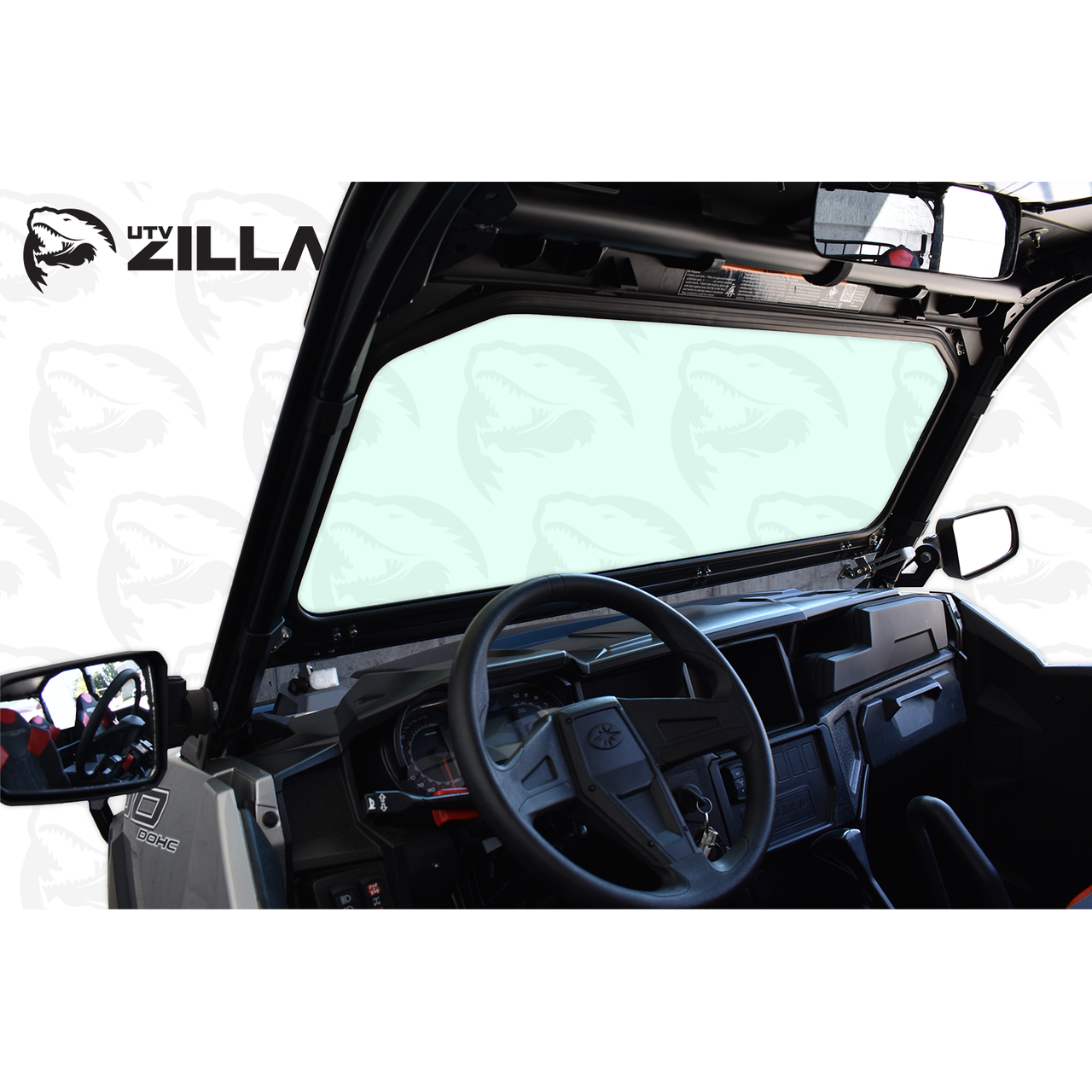 2016 2024 Polaris General Vented Glass Windshield Utv Parts Guy
